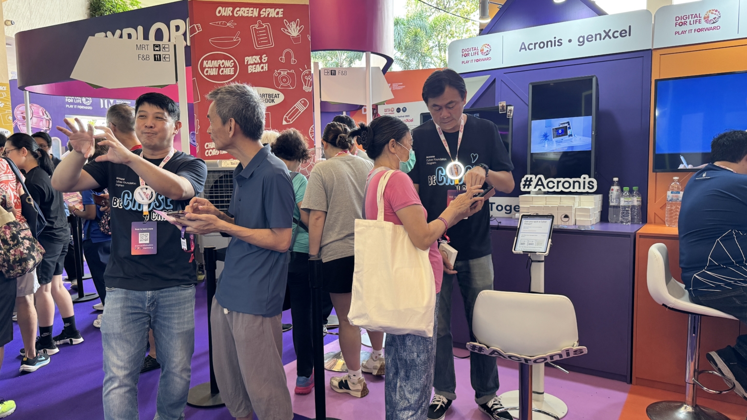 Together for a safer digital future — Acronis at Digital for Life 2025 ...